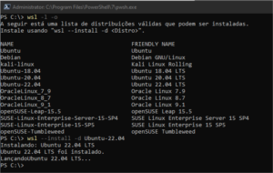 Instalar WSL (Windows Subsystem for Linux) no Windows - Fabio Junio in Cloud Computing